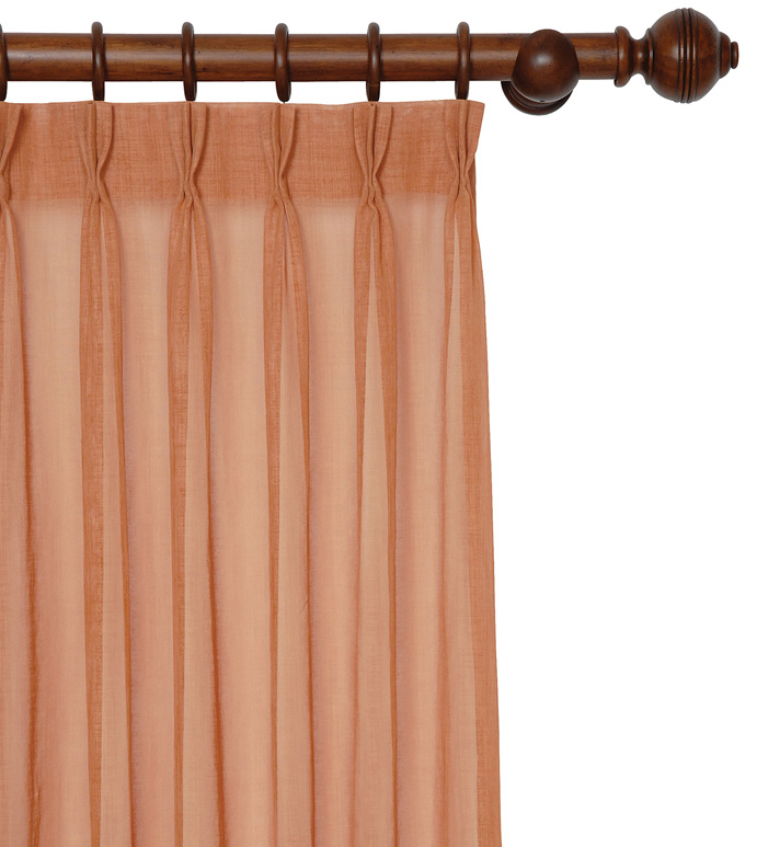 Palapa Rust Curtain Panel | Eastern Accents