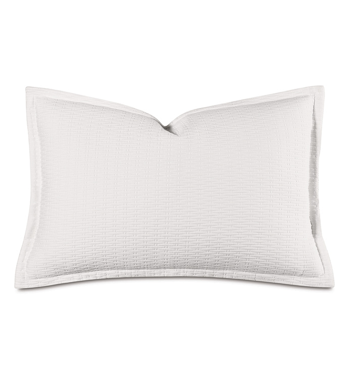 Kiki Matelasse Queen Sham | Eastern Accents