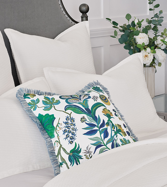 Kiki Matelasse Queen Sham | Eastern Accents