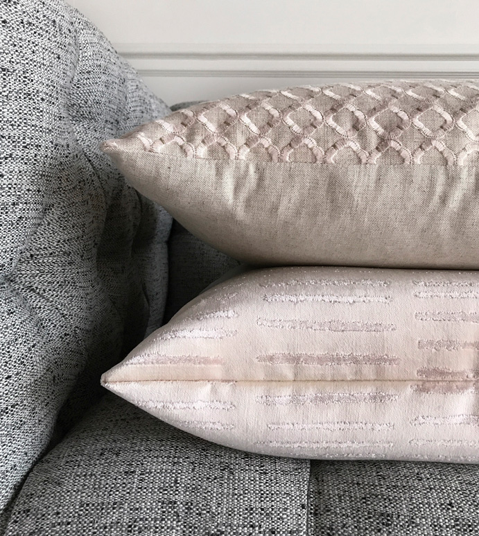 Elsie Embroidered Decorative Pillow | Eastern Accents