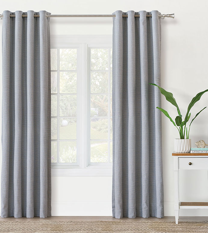 Beau Striped Curtain Panel | Eastern Accents