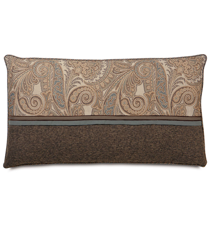 Powell Color Block King Sham | Eastern Accents