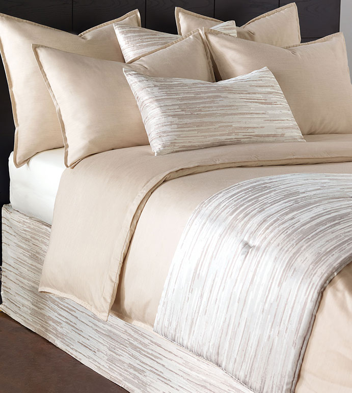 Horta Putty Bed Scarf | Eastern Accents