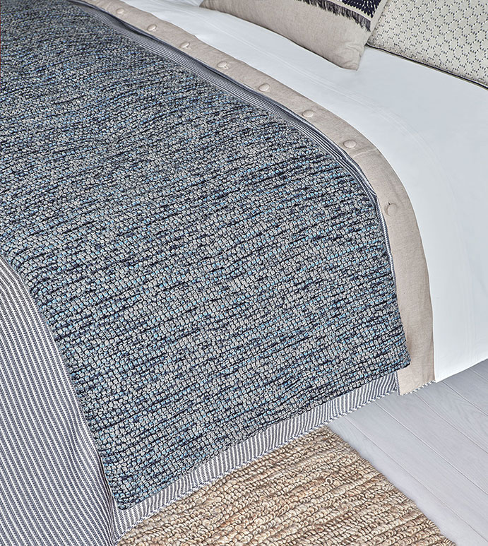 Beau Textured Bed Scarf | Eastern Accents