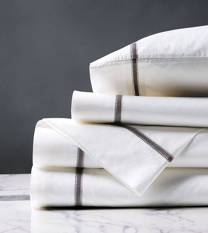Willow Satin Stitch Sheet Set | Eastern Accents