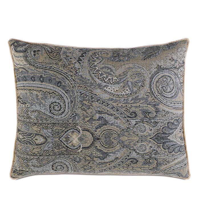 Reign Paisley Standard Sham | Eastern Accents