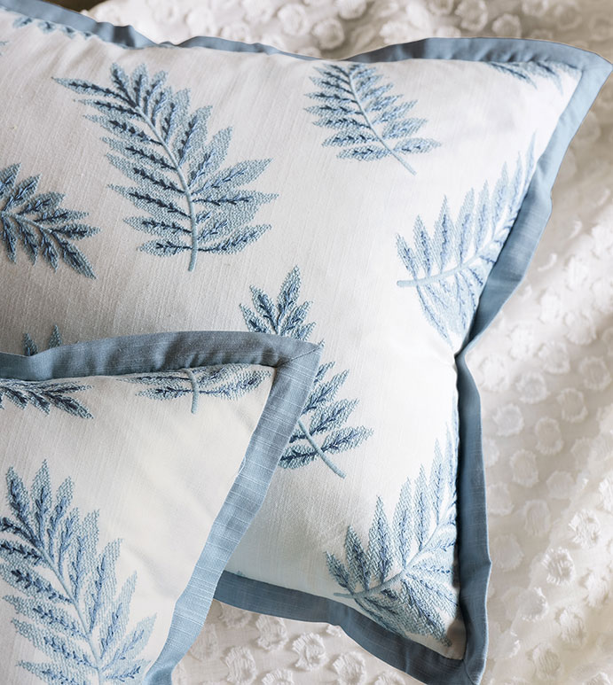 Penelope Embroidered Standard Sham | Eastern Accents