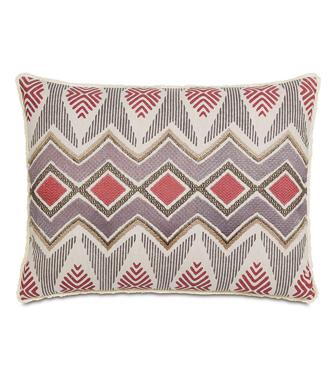 Joaquin Embroidered Standard Sham | Eastern Accents