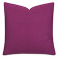Vincent Textured Decorative Pillow In Raspberry | Eastern Accents