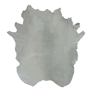 Tudor Dove Leather Hide Full | Eastern Accents