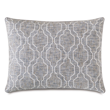 Safford Ogee Standard Sham | Eastern Accents