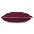Sloane Velvet Decorative Pillow In Raspberry | Eastern Accents