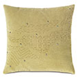 Zephyr Engraved Decorative Pillow | Eastern Accents