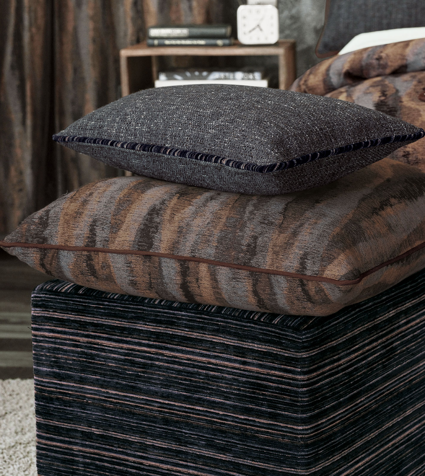 Rocco Abstract Decorative Pillow | Eastern Accents