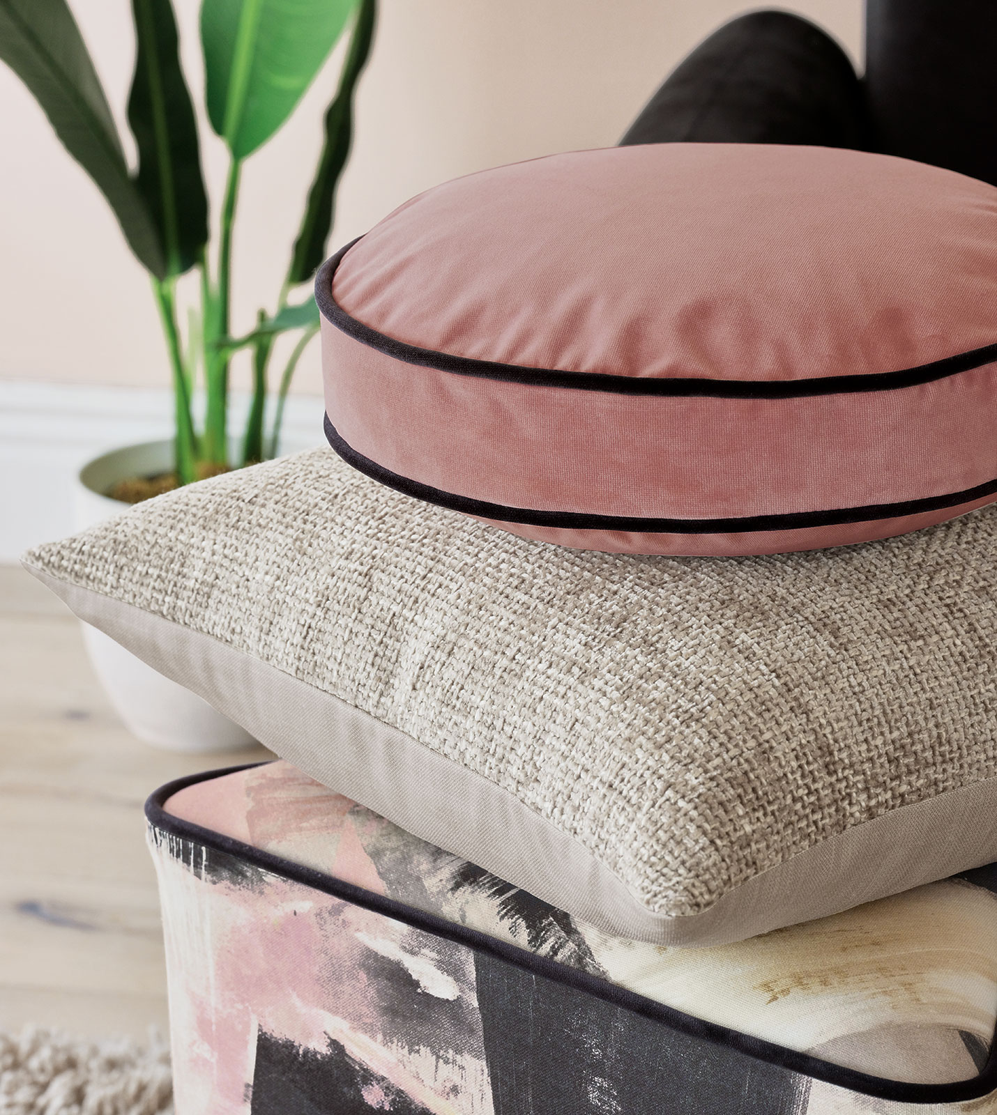 Alma Textured Decorative Pillow | Eastern Accents