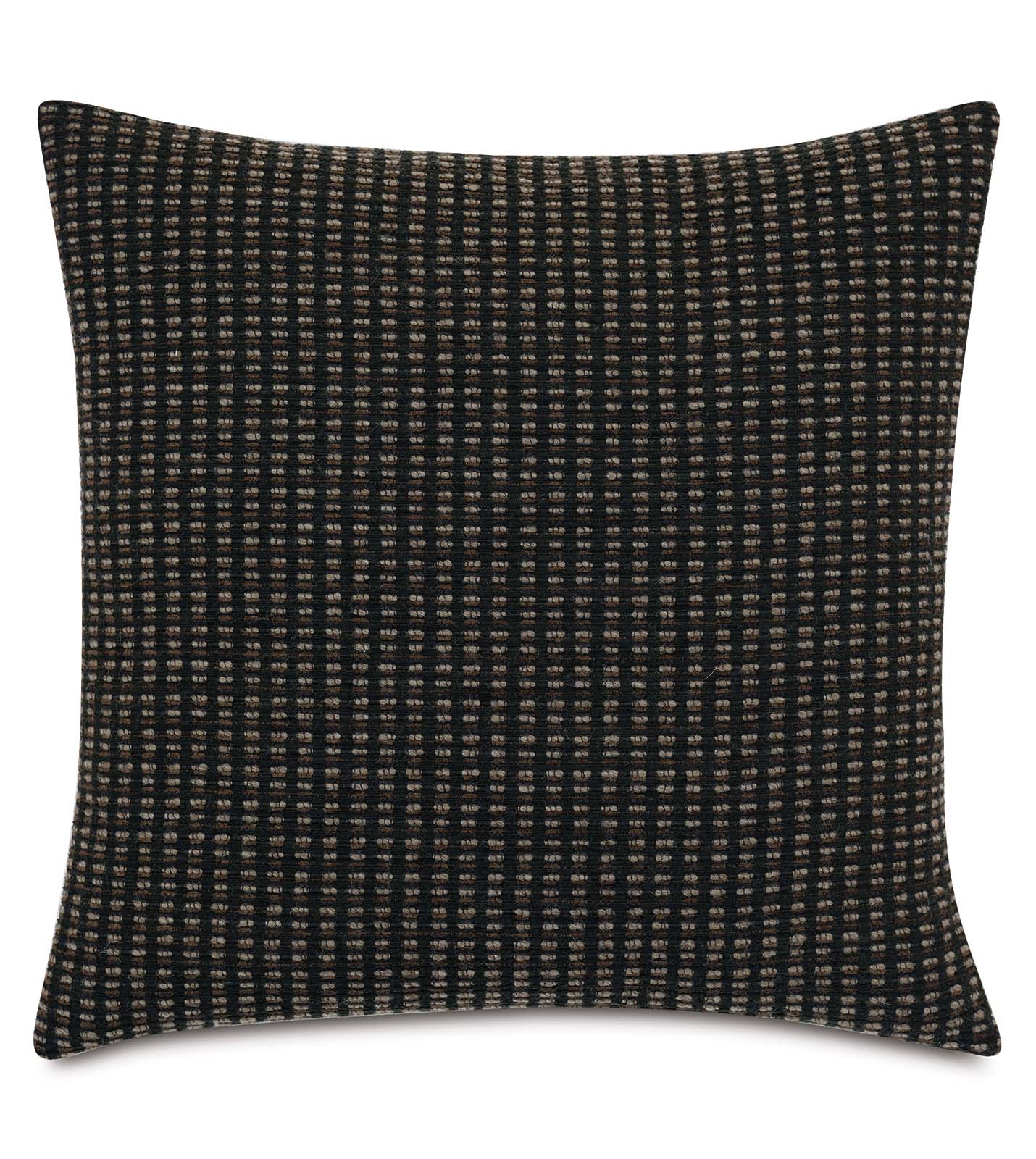 Teton Decorative Pillow In Black | Eastern Accents