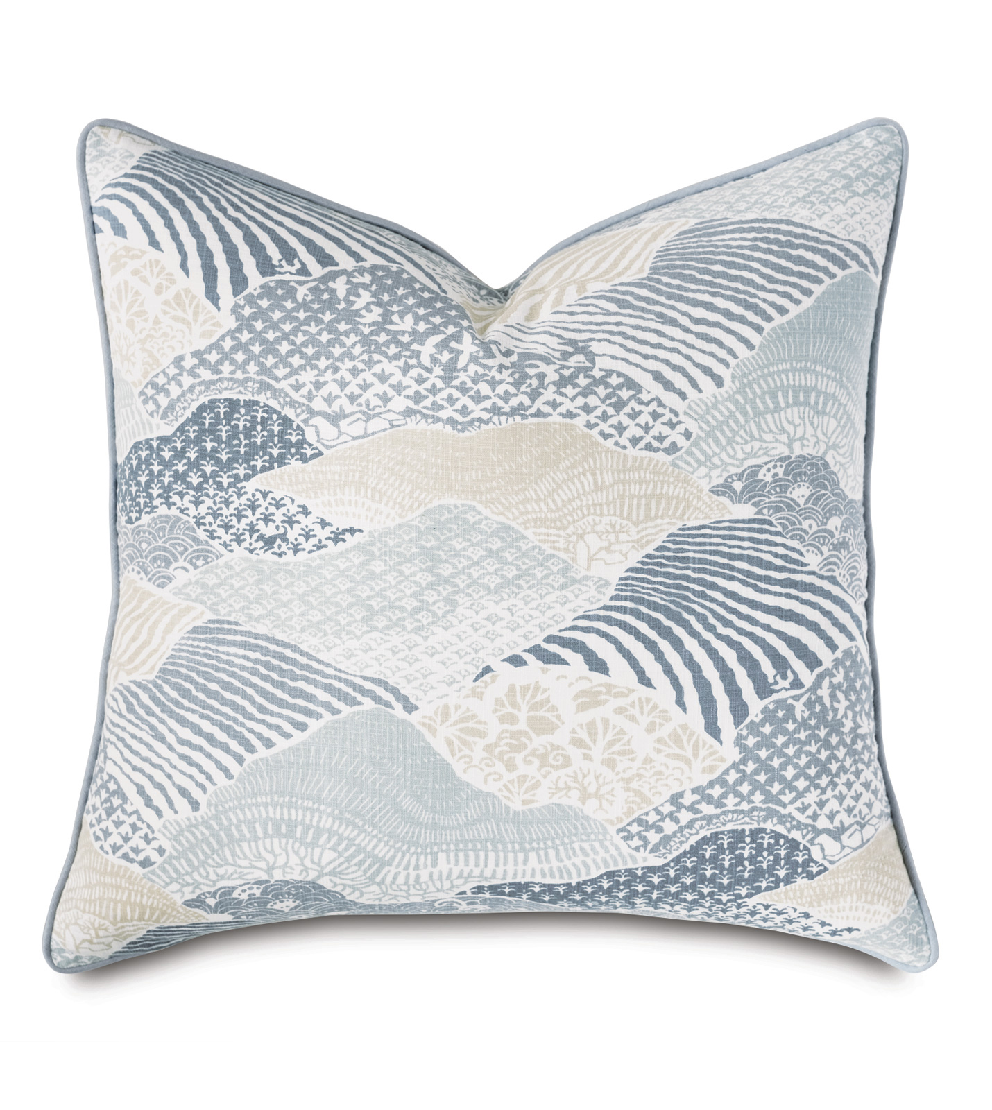 Brentwood Abstract Euro Sham | Eastern Accents