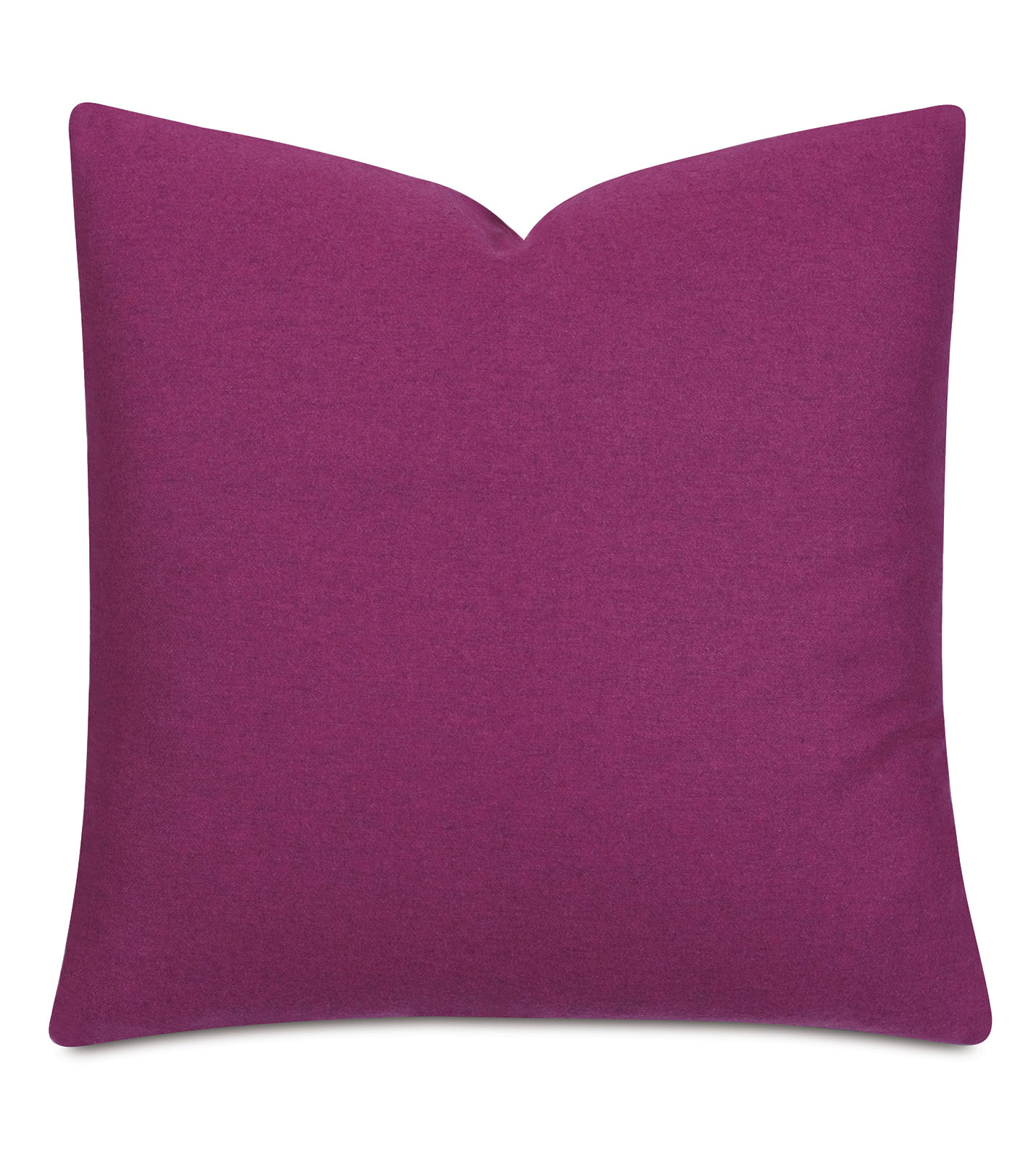 Vincent Textured Decorative Pillow In Raspberry | Eastern Accents