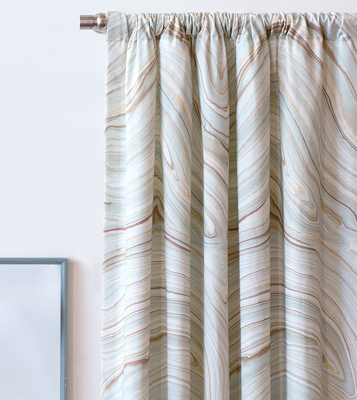 Blake Marble Curtain Panel | Eastern Accents