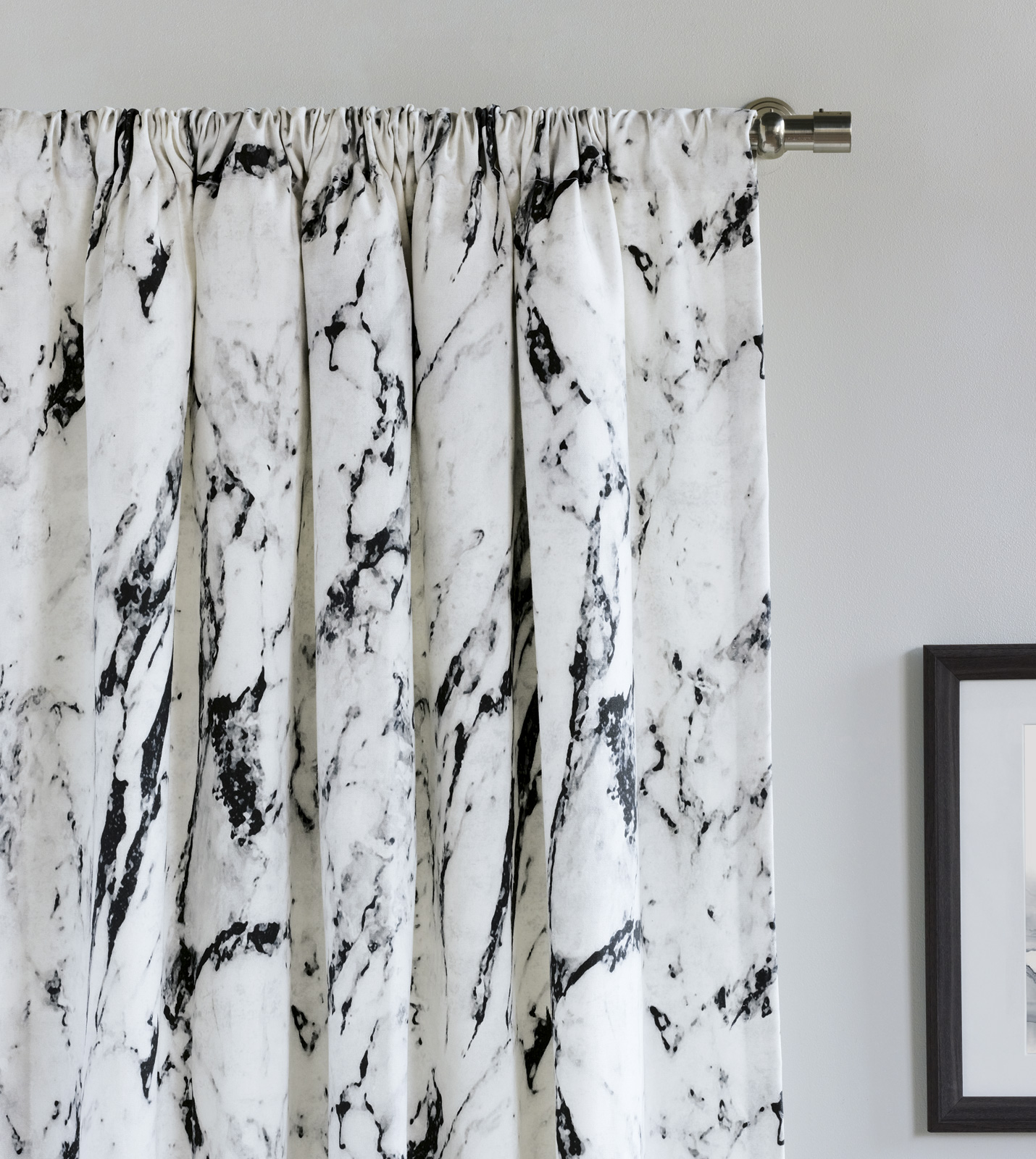 Banks Marble Curtain Panel | Eastern Accents