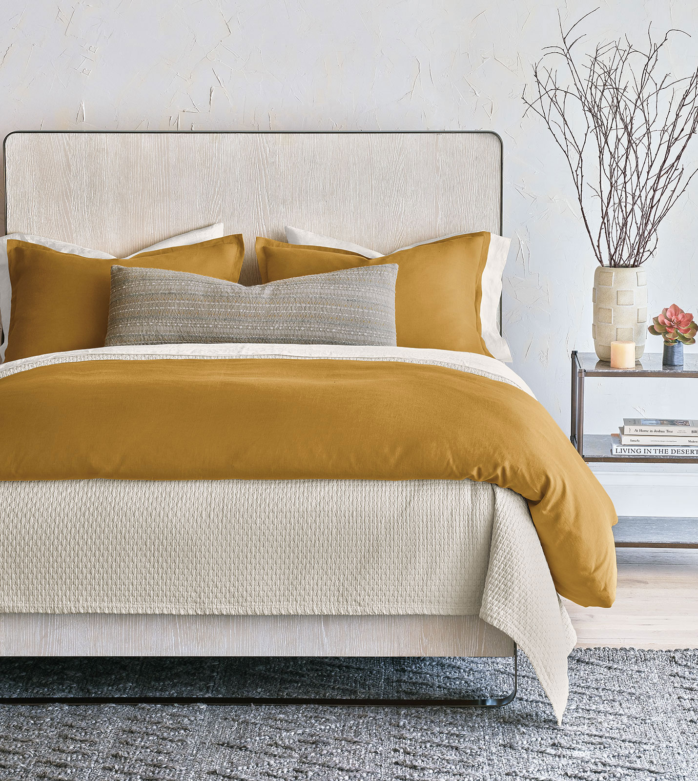 Ember Solid Duvet Cover | Eastern Accents