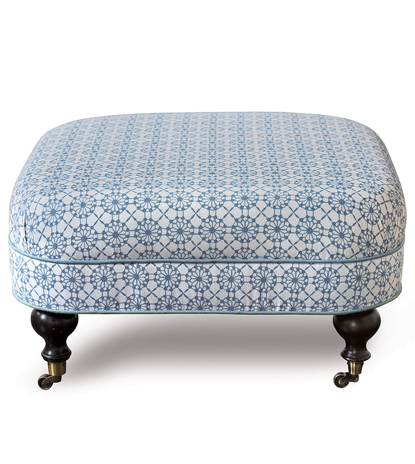 Penelope Caster Ottoman | Eastern Accents