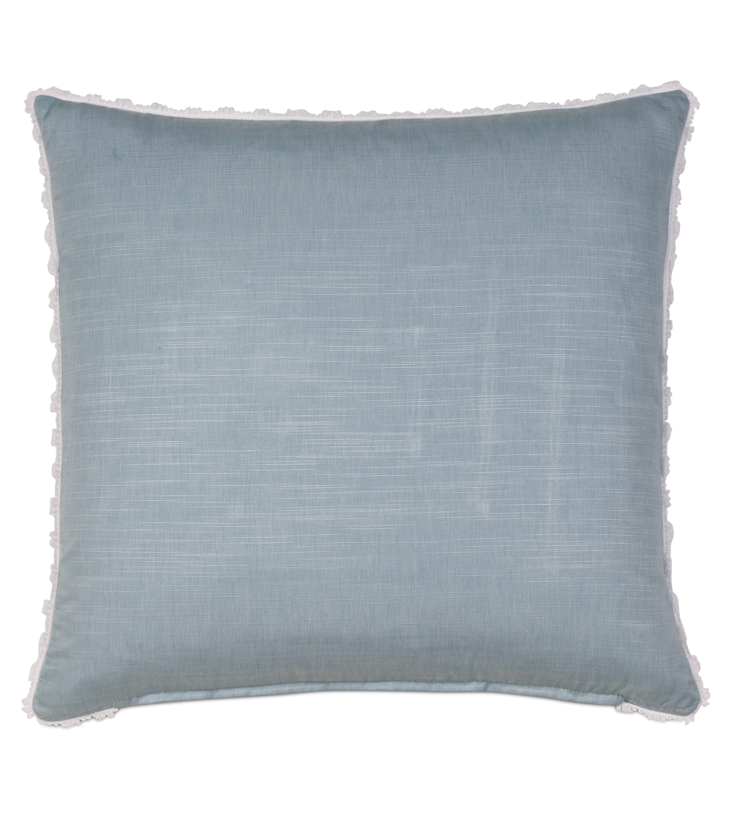Penelope Mitered Trim Decorative Pillow | Eastern Accents