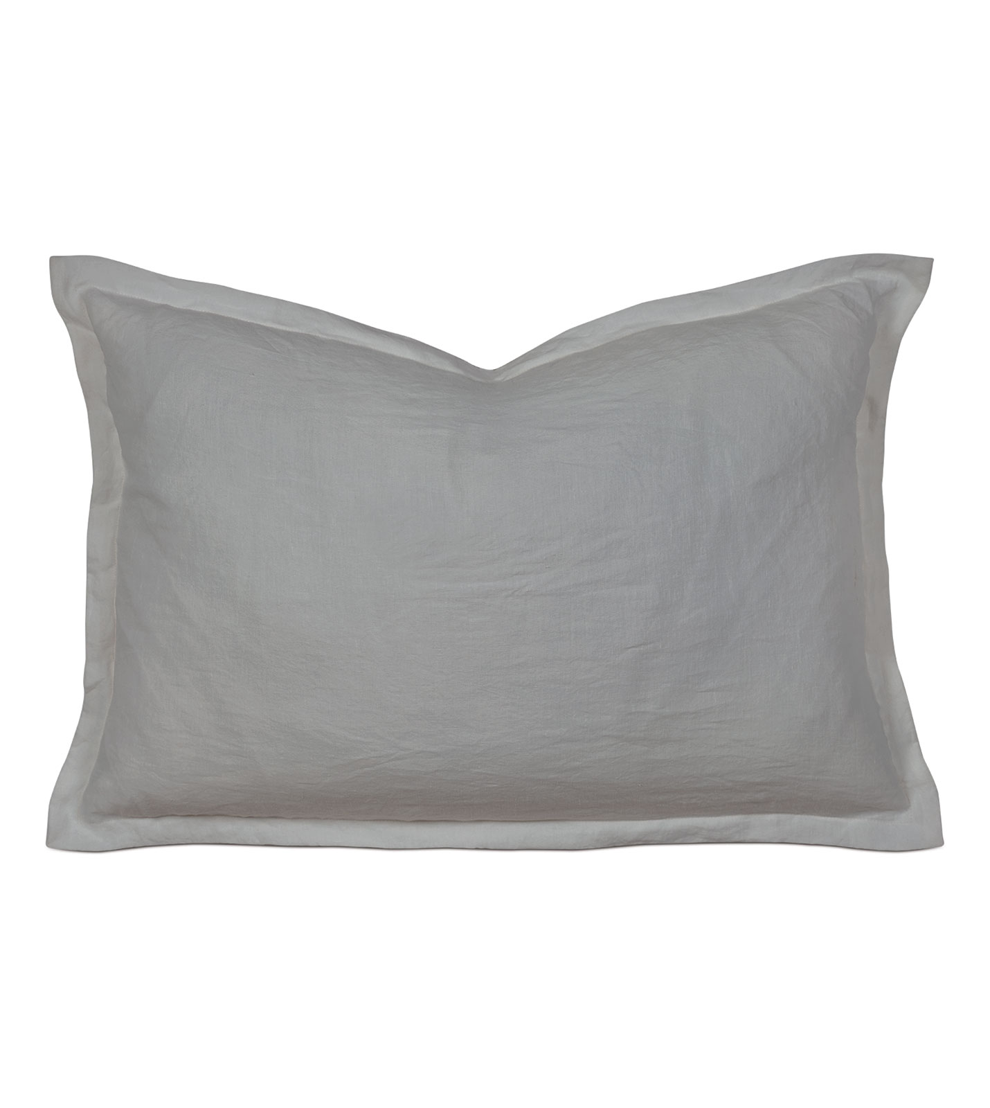 Shiloh Linen Queen Sham In Cement | Eastern Accents