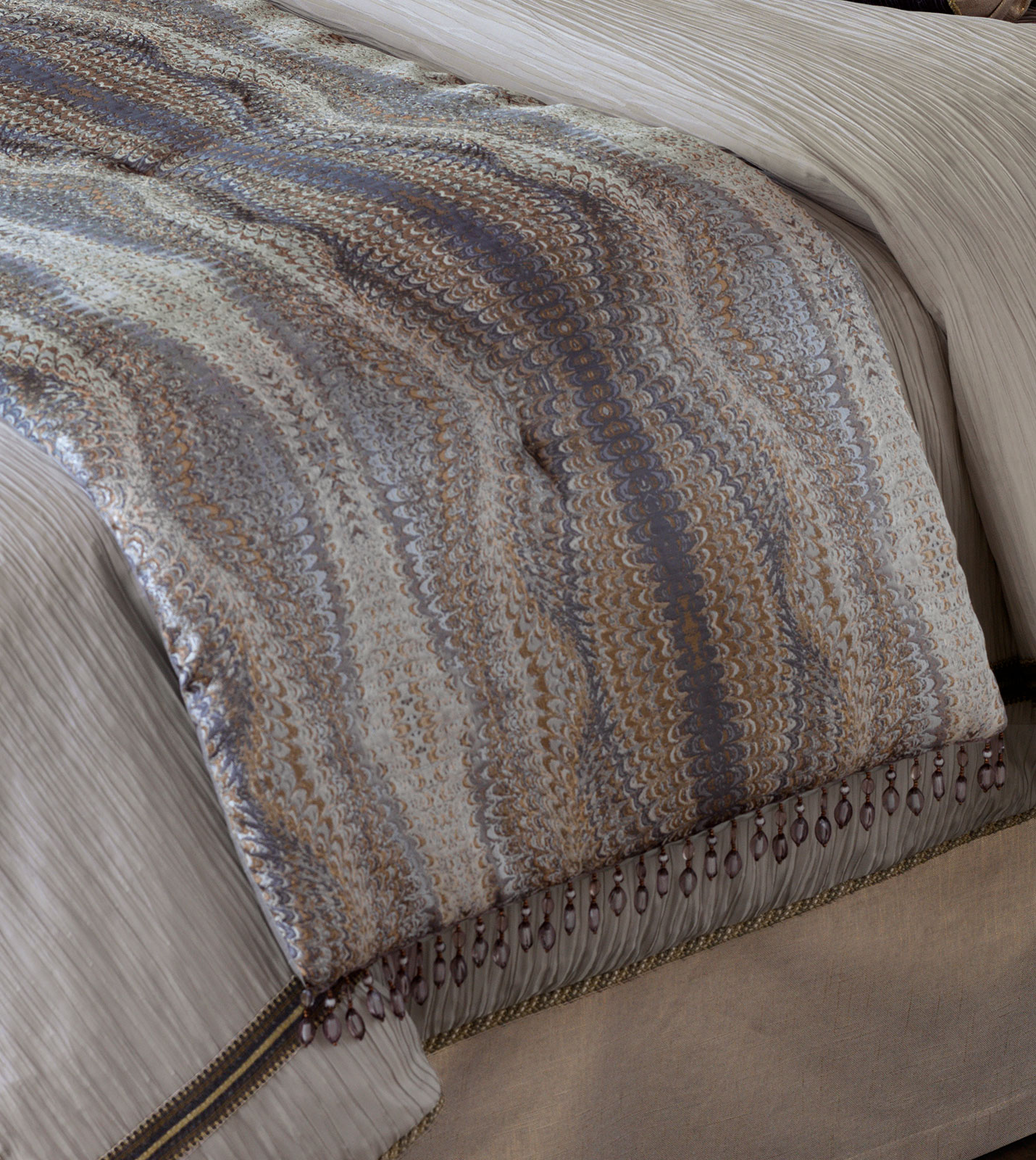 Imogen Metal Bed Scarf | Eastern Accents