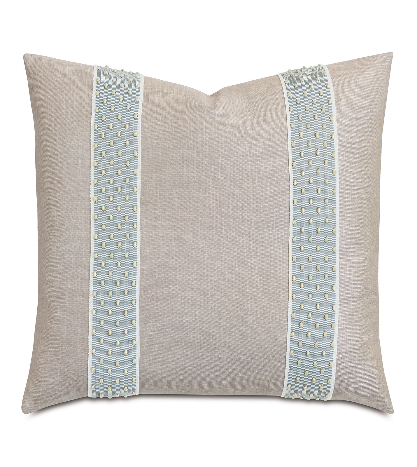 Yesenia Beaded Border Decorative Pillow | Eastern Accents