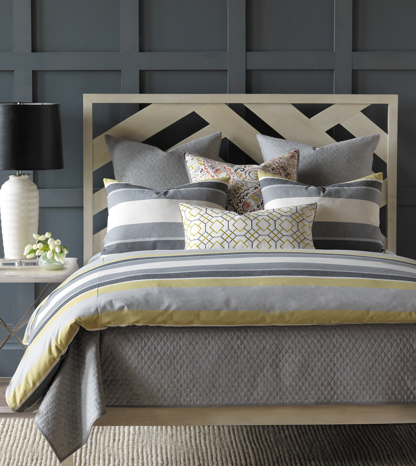 Bertrand Citron Duvet Cover | Eastern Accents