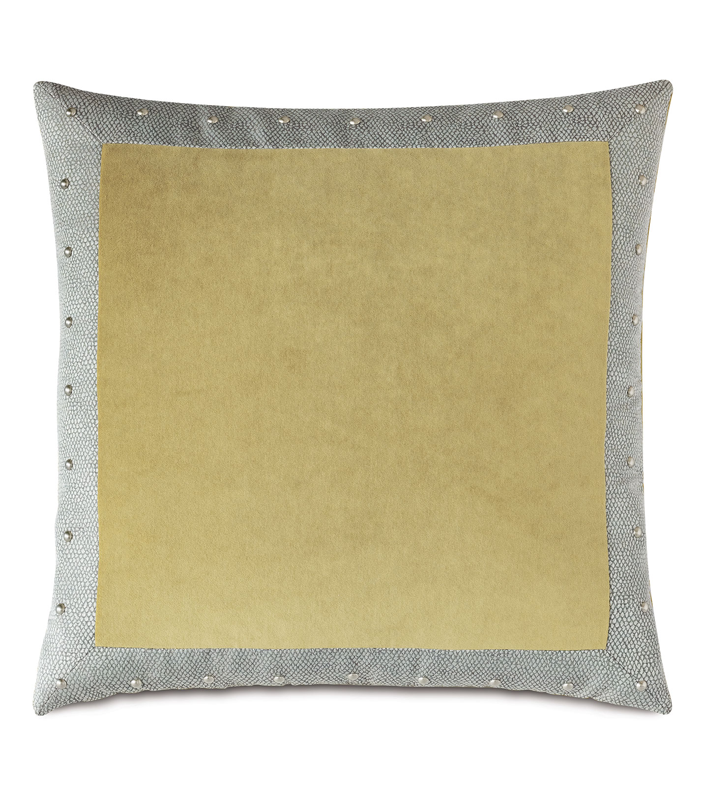 Zephyr Nailhead Border Euro Sham | Eastern Accents